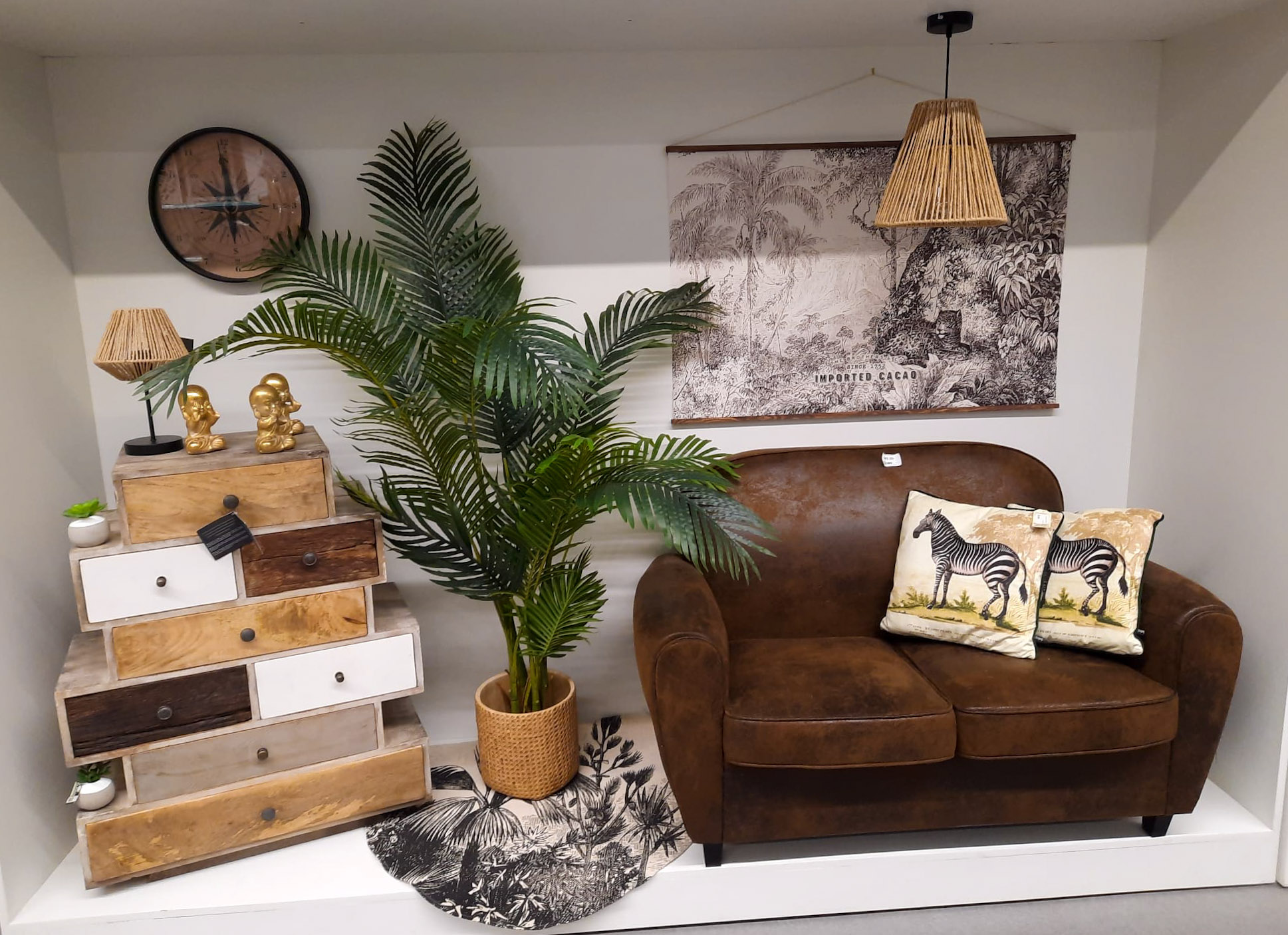 Théâtralisation vitrines | Merch&Cie